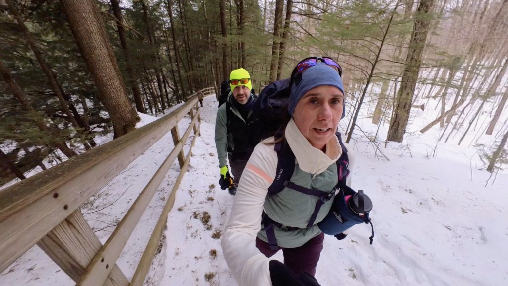 Explore Flume Gorge Loop in NH’s Frozen Wonderland